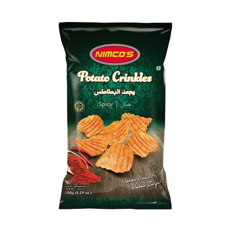 Potato Crinkles Spicy - Nimco's Karachi